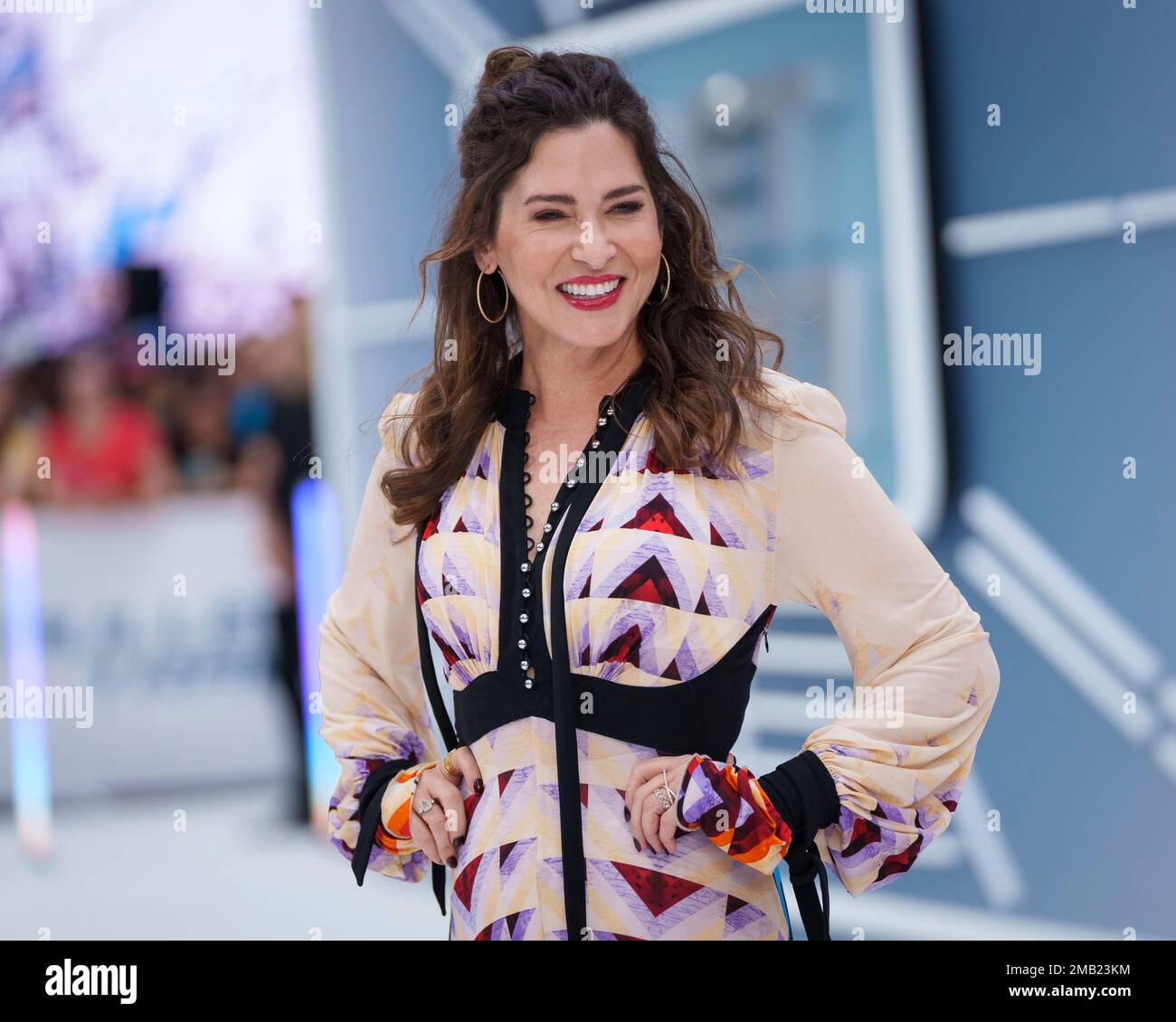 Producer Kelly McCormick poses for photographers upon arrival for the ...