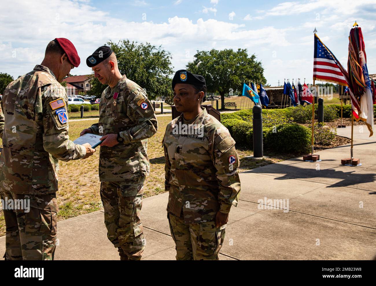U.S. Army Maj. Gen. Brian Mennes, Deputy Commanding General of the ...