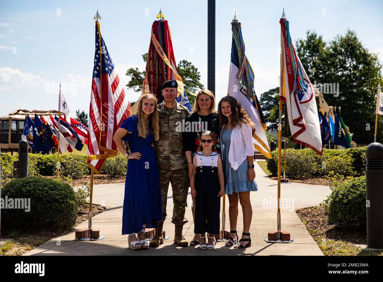 Brig. Gen. Lance Curtis, outgoing commander, 3rd Expeditionary ...