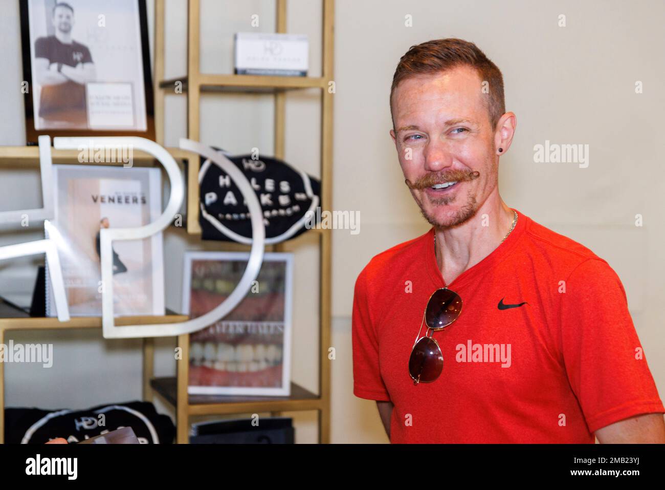 Chris Mosier attends the Backstage Creations Lounge at the 2022 ESPY ...