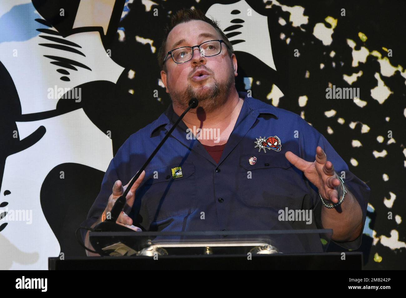 C.B. Cebulski attends Marvel's Spider - Man induction into the Comic ...