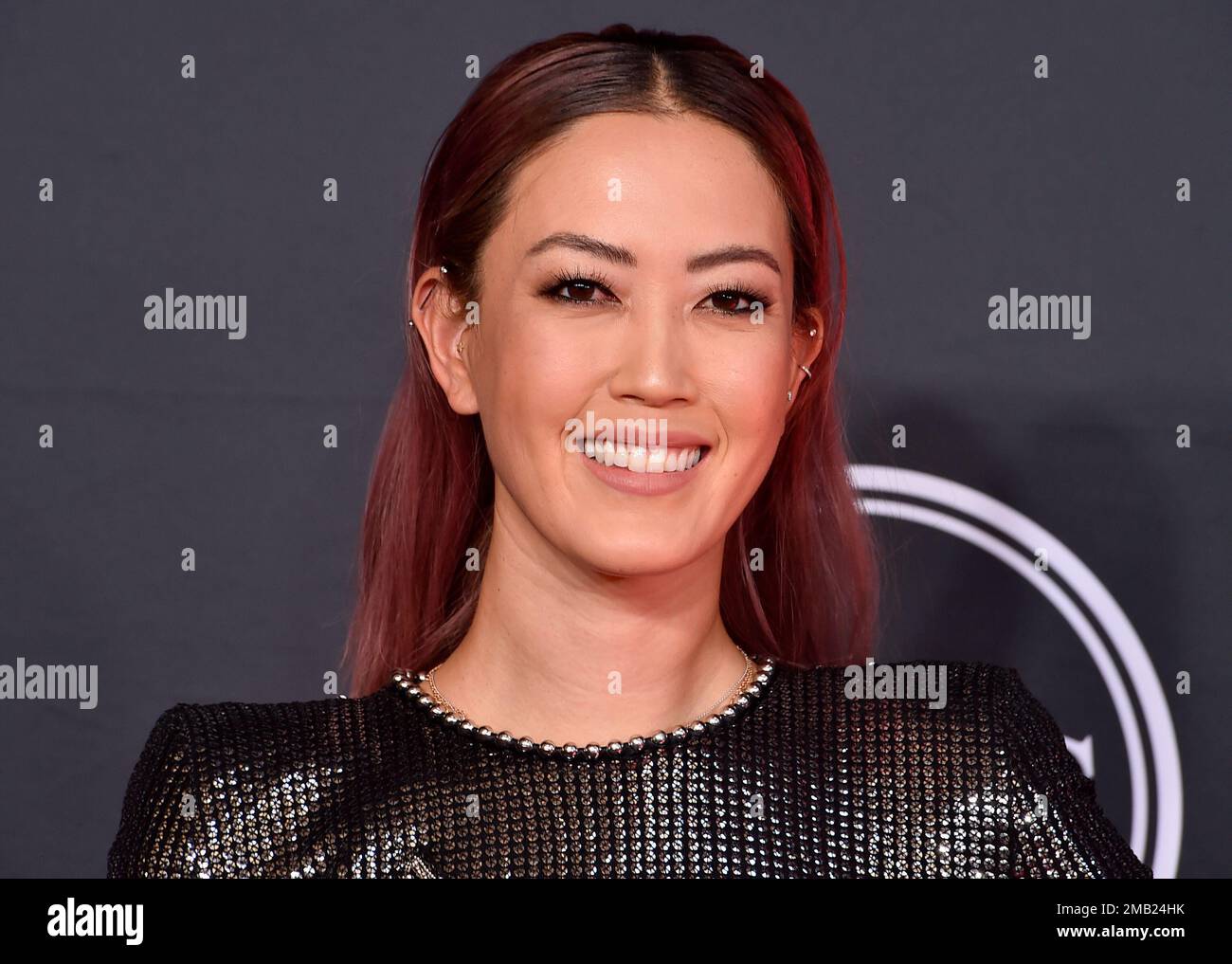 Golfer Michelle Wie West arrives at the ESPY Awards on Wednesday, July ...