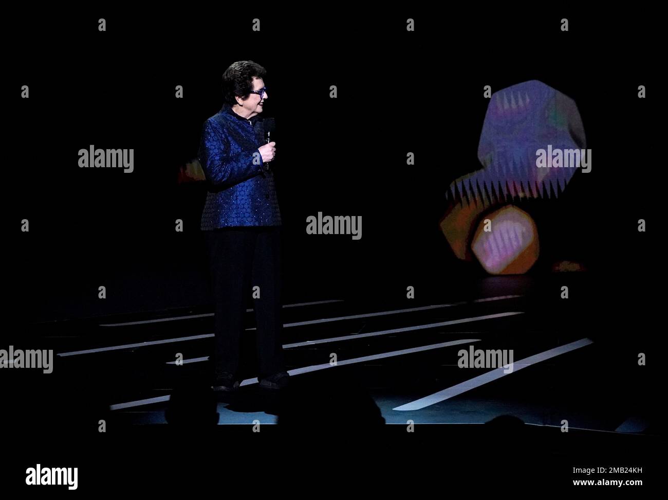 Billie Jean King appears onstage at the ESPY Awards on Wednesday, July ...