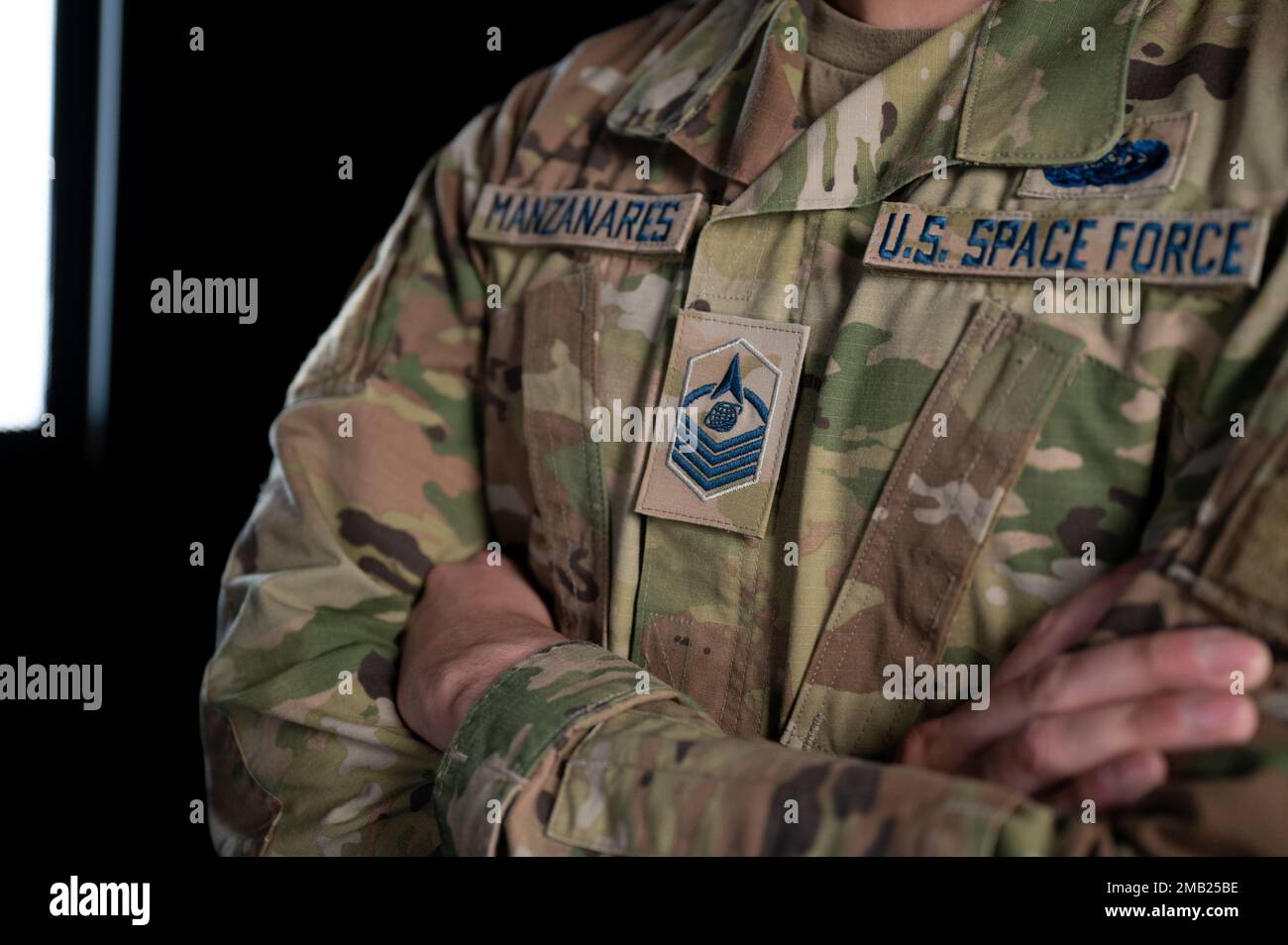 Guardians from Space Operations Command and U.S. Space Command pose for ...