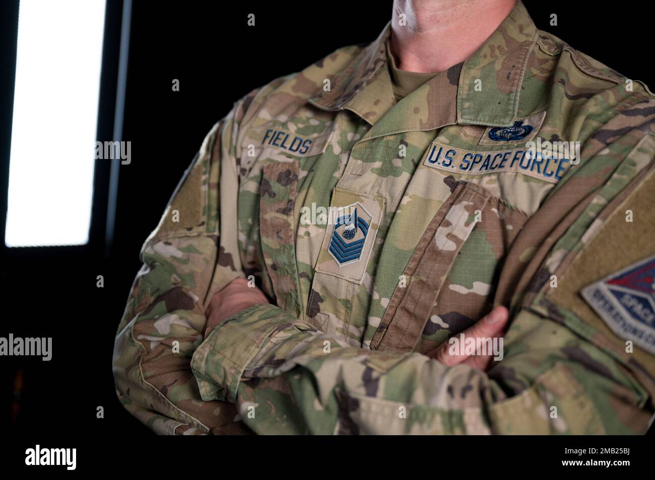 Guardians from Space Operations Command and U.S. Space Command pose for ...