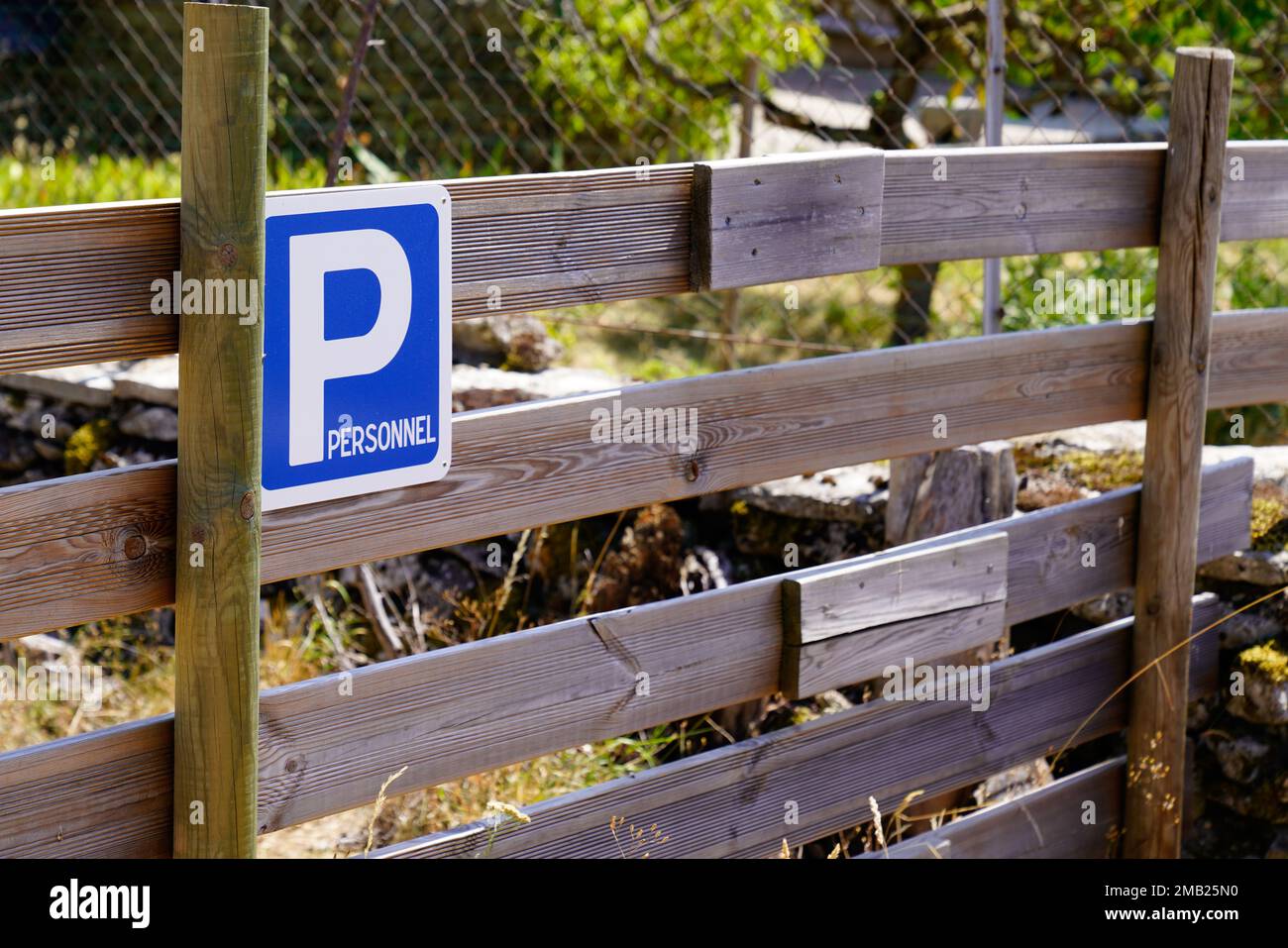 parking du personnel p text sign panel road sign staff car park place ...