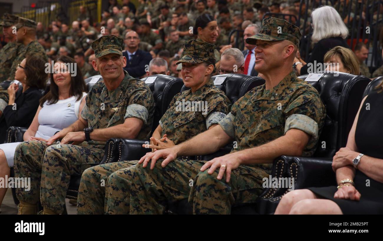 Brig. Gen. Julie L. Nethercot relinquishes command of Marine Corps ...
