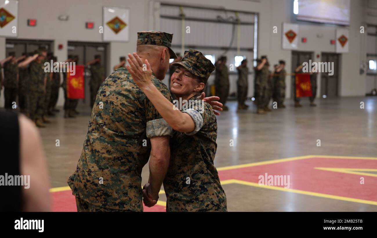 Brig. Gen. Julie L. Nethercot relinquishes command of Marine Corps ...