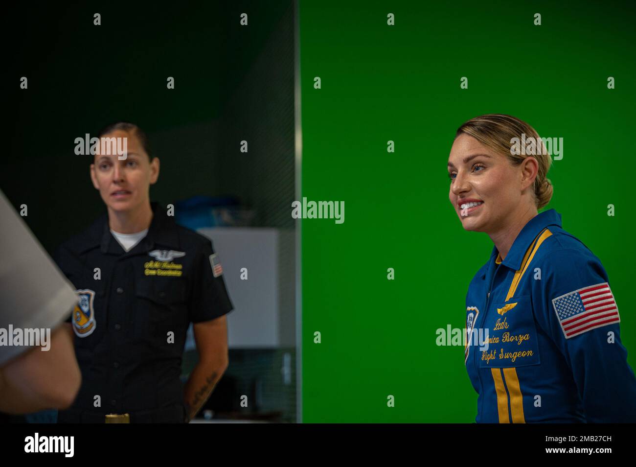 ST. LOUIS (June 10, 2022) Lt. Cmdr. Monica Borza, the flight surgeon of ...