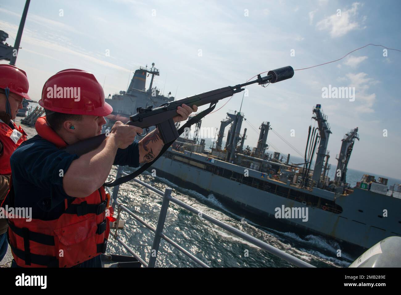 BALTIC SEA (June 10, 2022) Gunner’s Mate 3rd Class Charlie Morgan, from ...