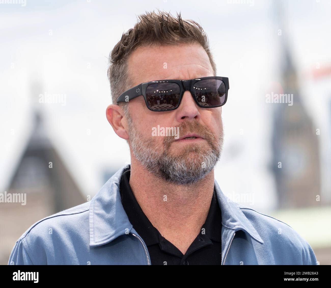 Director David Leitch poses for photographers during a photo call for ...