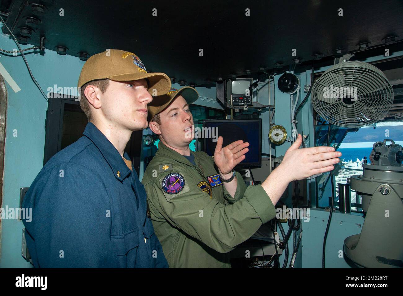 220610-N-TO573-1130 MEDITERRANEAN SEA (June 10, 2022) Lt. Cmdr. Pat ...