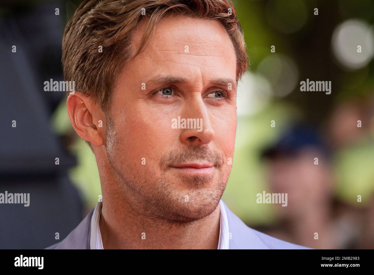 Ryan Gosling poses for photographers upon arrival at the screening of ...