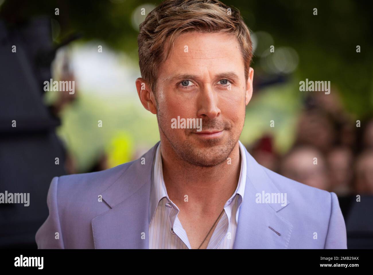 Ryan Gosling poses for photographers upon arrival at the screening of ...