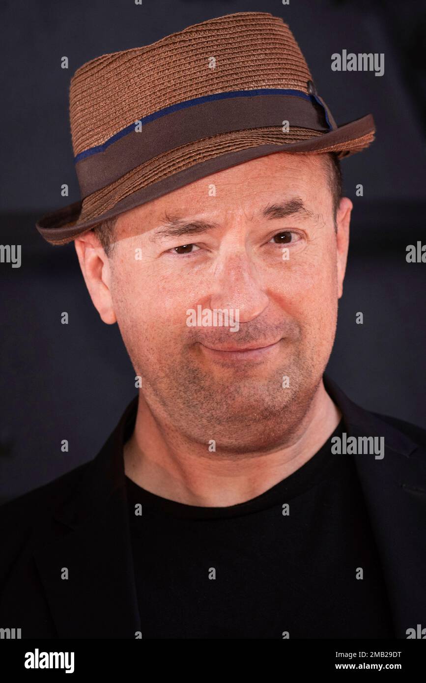 Christopher Markus poses for photographers upon arrival at the ...