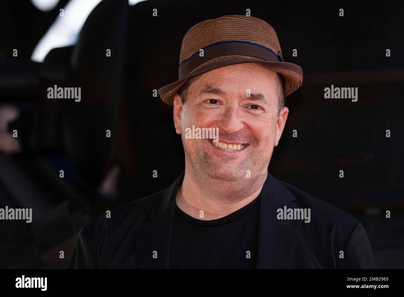 Christopher Markus poses for photographers upon arrival at the ...