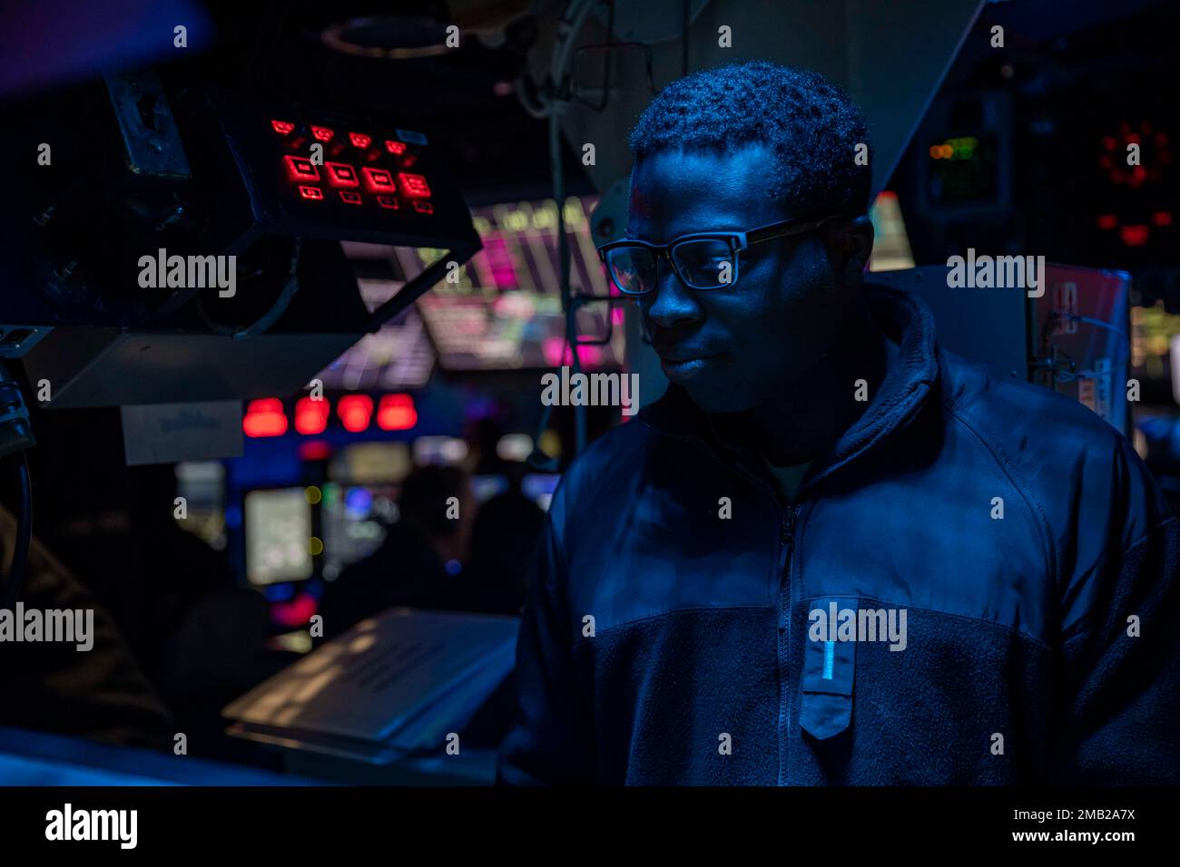 220610-N-UL352-1069 ATLANTIC OCEAN (June 10, 2022) Lt. j.g. Isaac ...