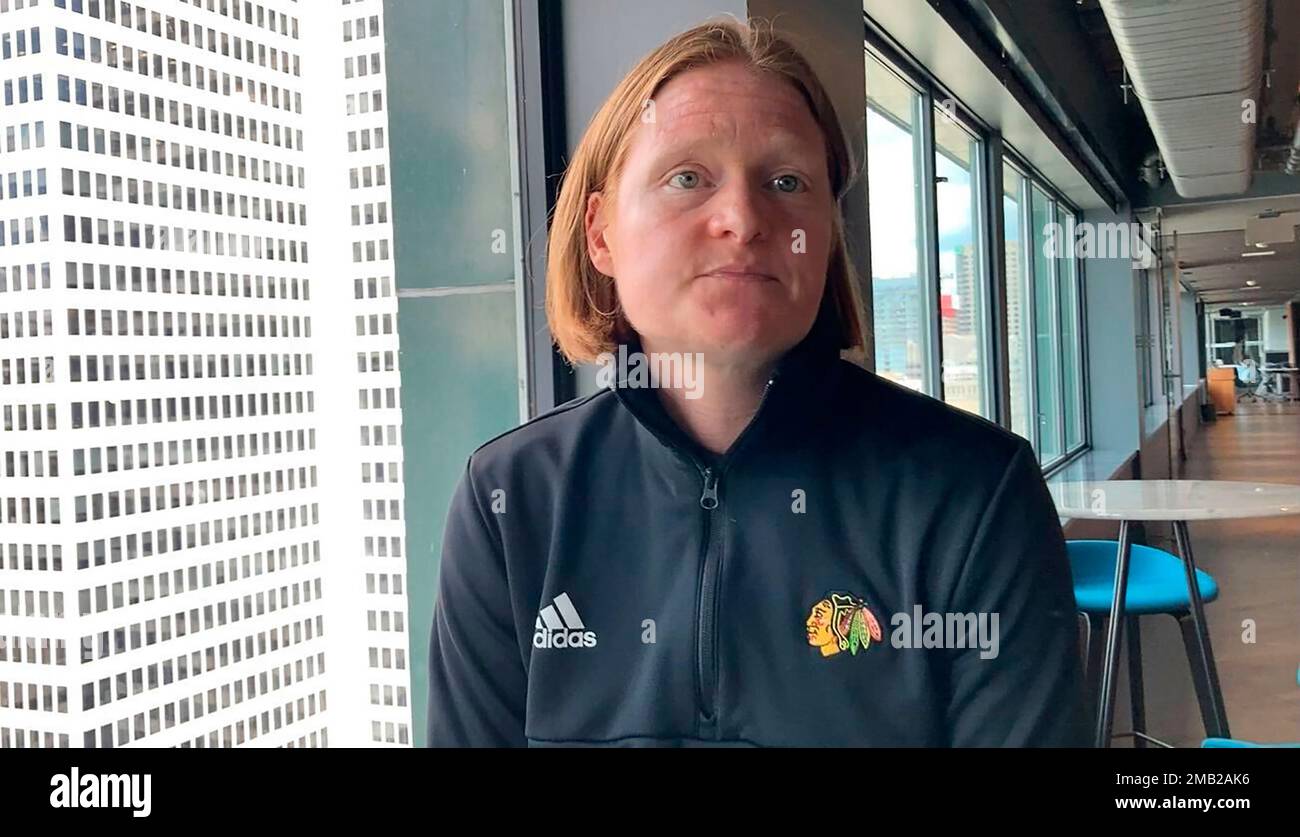 Chicago Blackhawks hockey team assistant general manager Meghan Hunter ...
