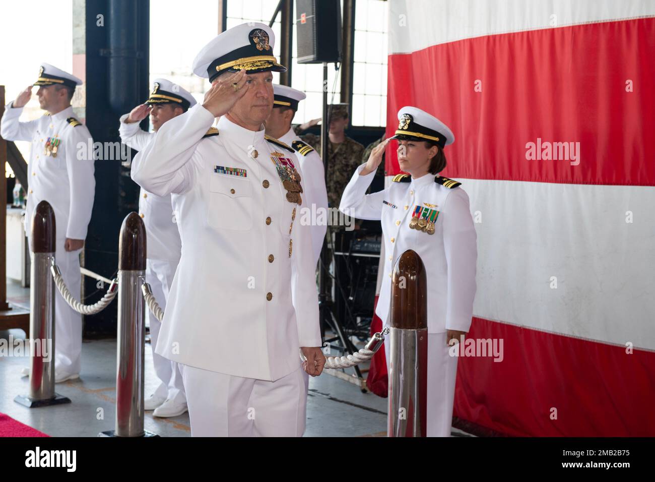 SAN DIEGO (Jun. 10, 2022) - Vice Adm. John Mustin, Chief of Navy ...