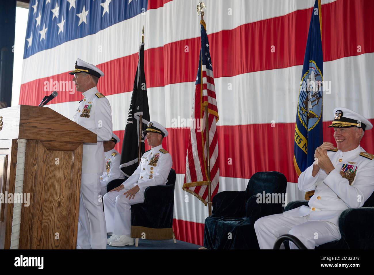 SAN DIEGO (Jun. 10, 2022) - Commander, Naval Air Force Reserve Rear Adm ...