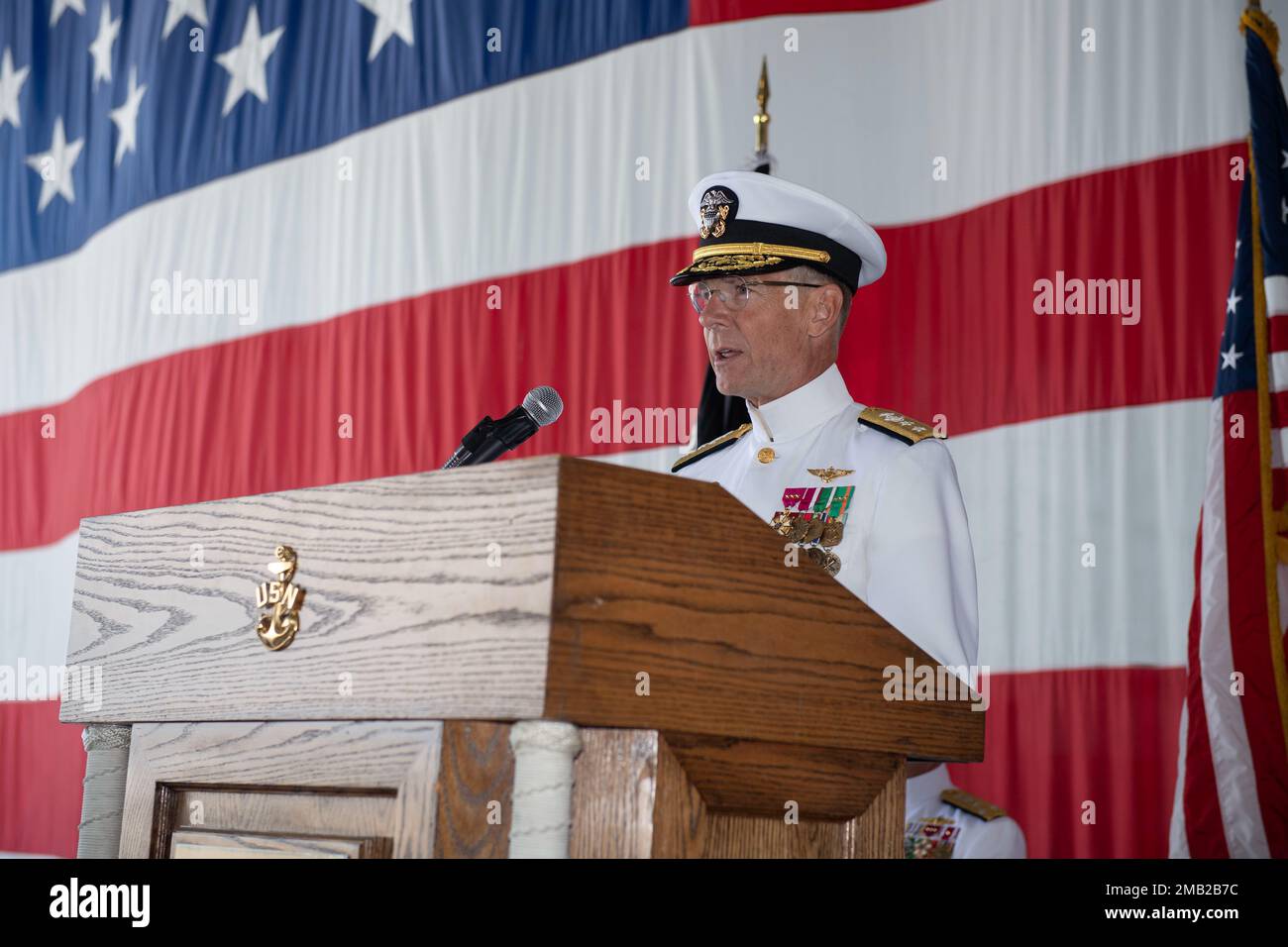 SAN DIEGO (Jun. 10, 2022) - Commander, Naval Air Force Reserve Rear Adm ...
