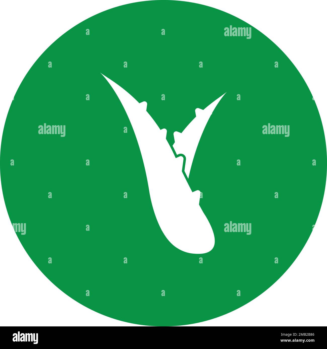 Aloe Vera Logo Stock Illustration Design Stock Vector Image And Art Alamy