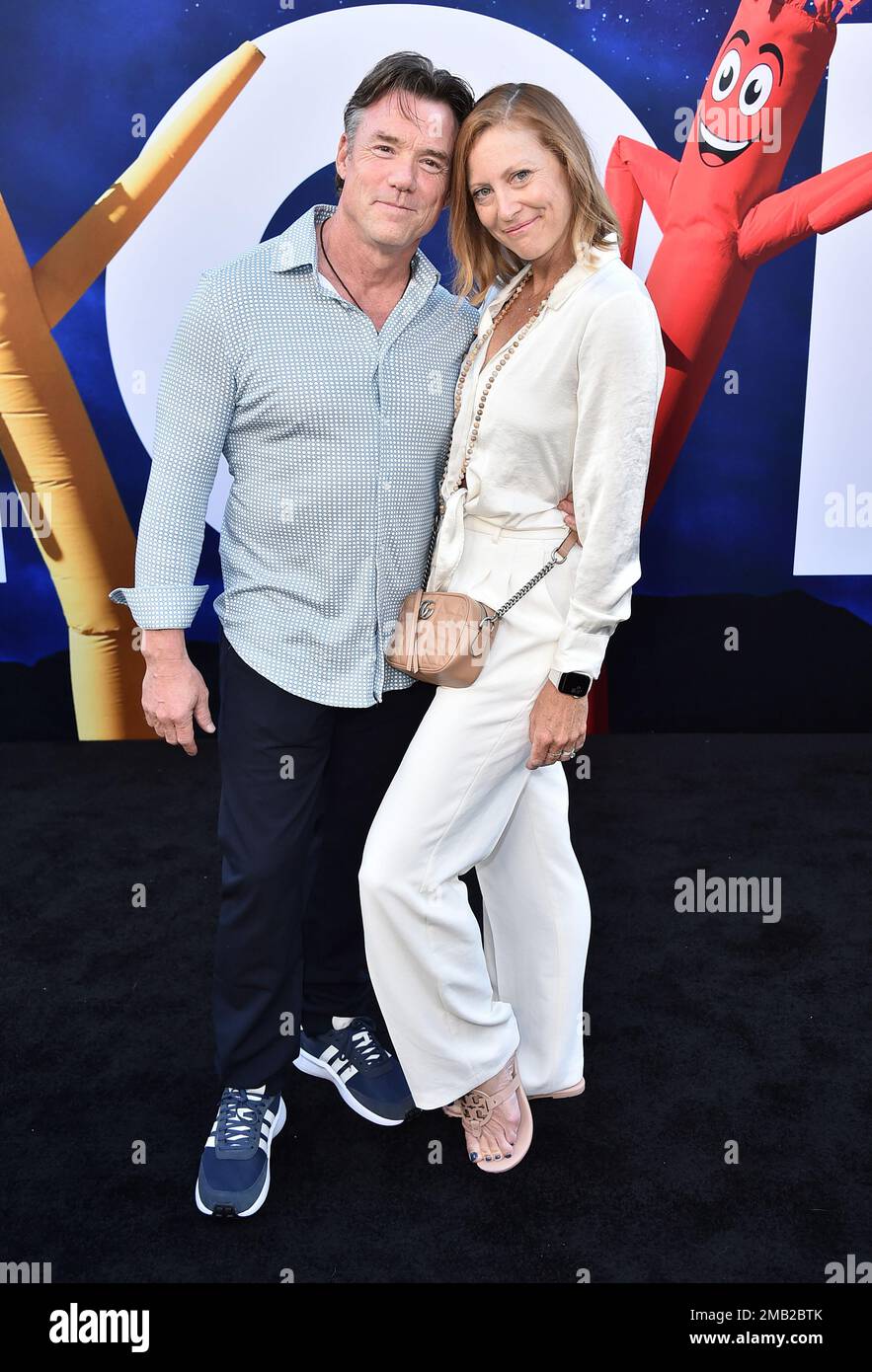 Terry Notary and Rhonda Notary arrive at the Los Angeles premiere of ...