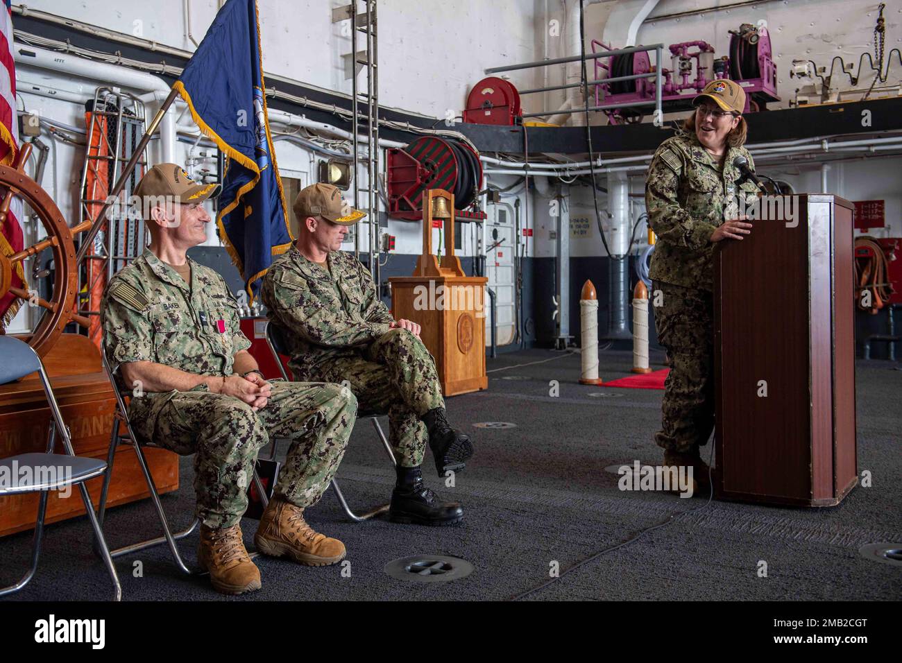 SASEBO, Japan (June 10, 2022) Captain Kelly T. Fletcher, Commodore ...