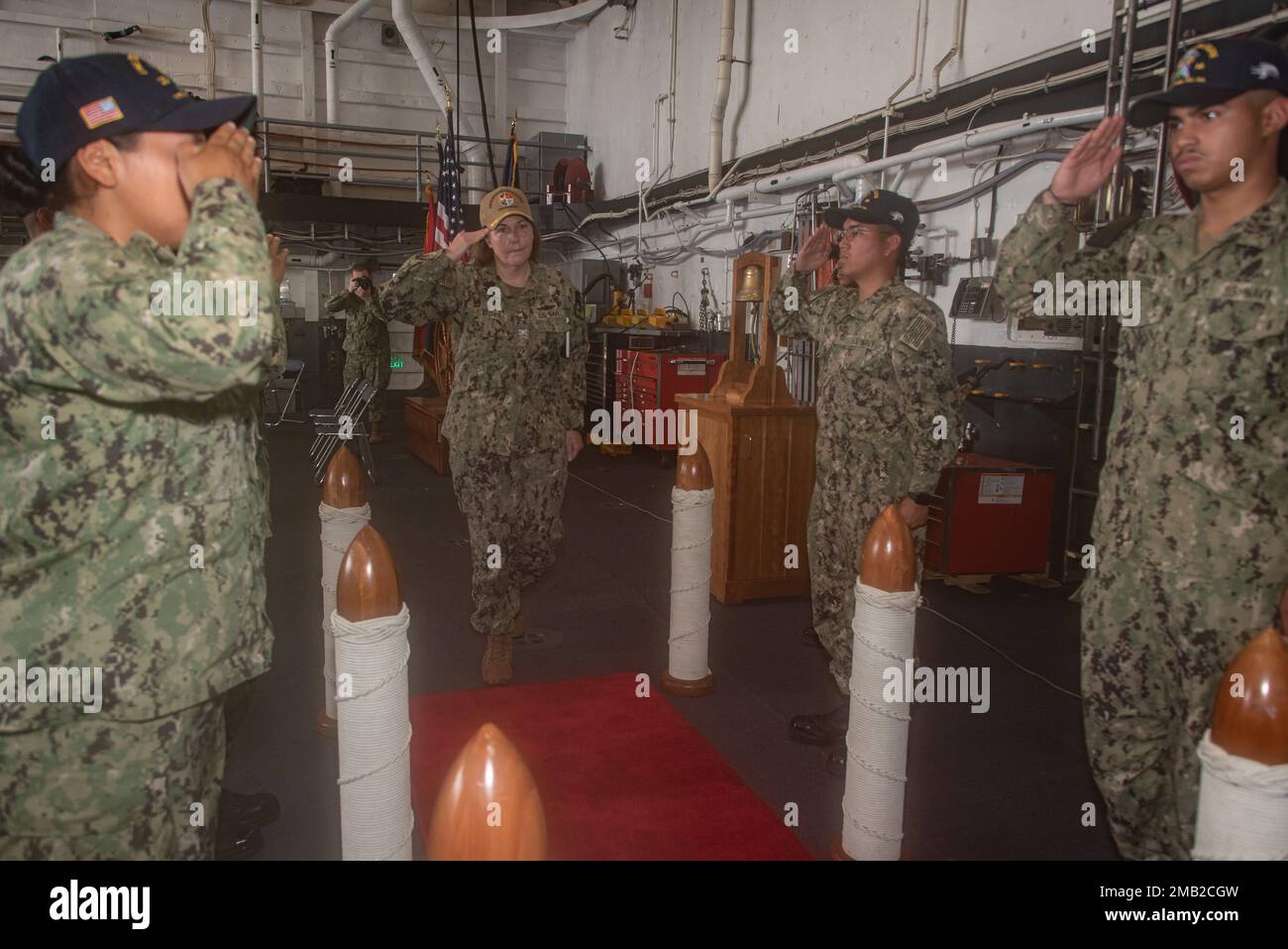 220610-N-XB010-1014 SASEBO, Japan (June 6, 2022) Captain Kelly T ...