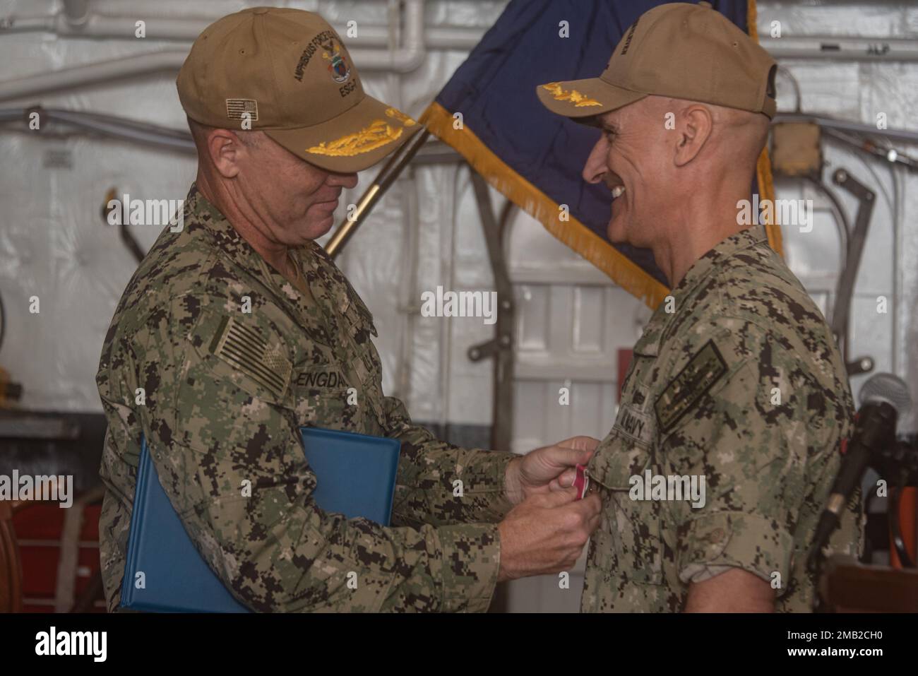 220610-N-XB010-1005 SASEBO, Japan (June 6, 2022) Captain Greg Baker ...