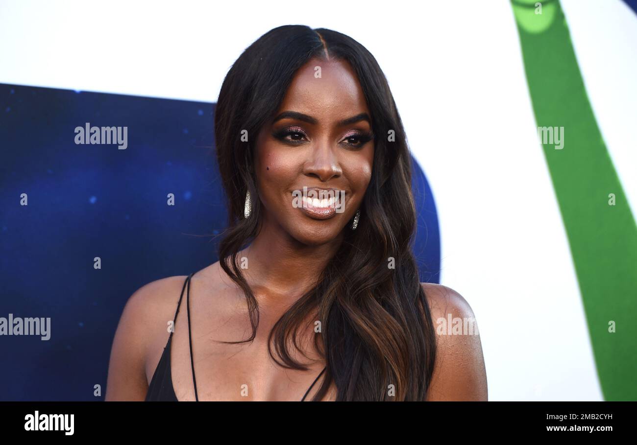 Kelly Rowland arrives at the Los Angeles premiere of "Nope," Monday ...