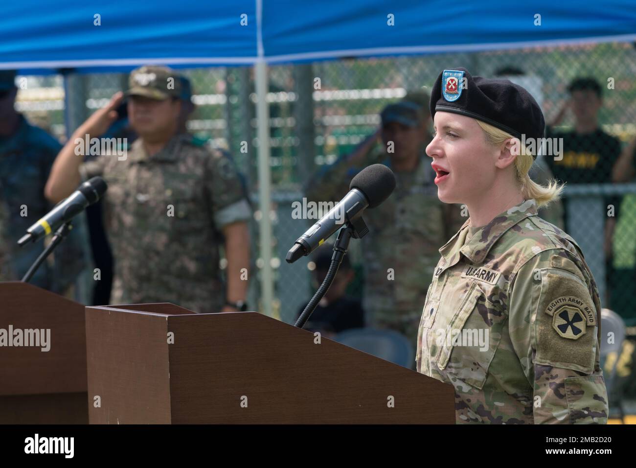 KATUSA and U.S. Soldiers celebrate the 72nd anniversary of the Korean ...