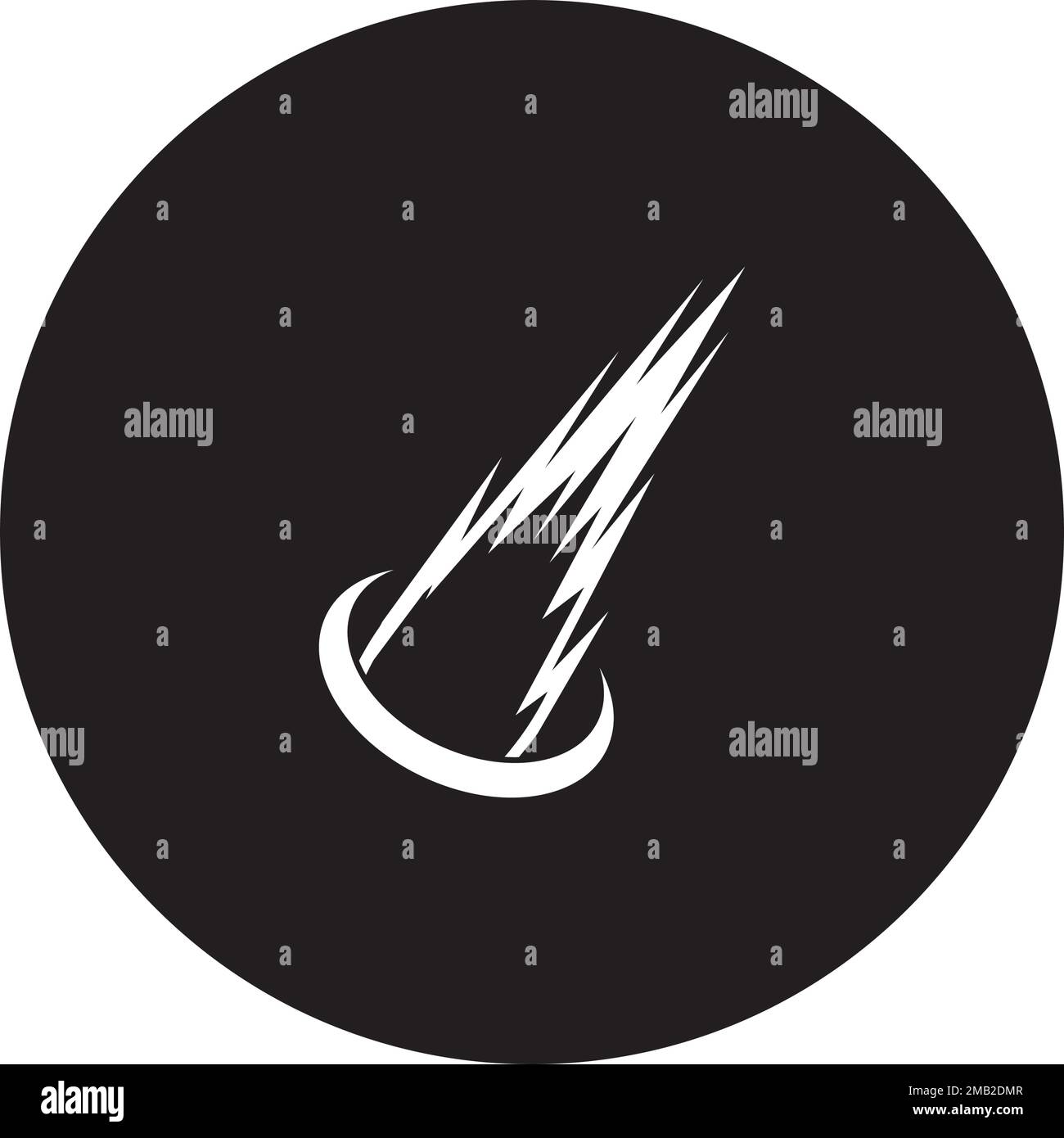 meteor logo stock illustration design Stock Vector Image & Art - Alamy