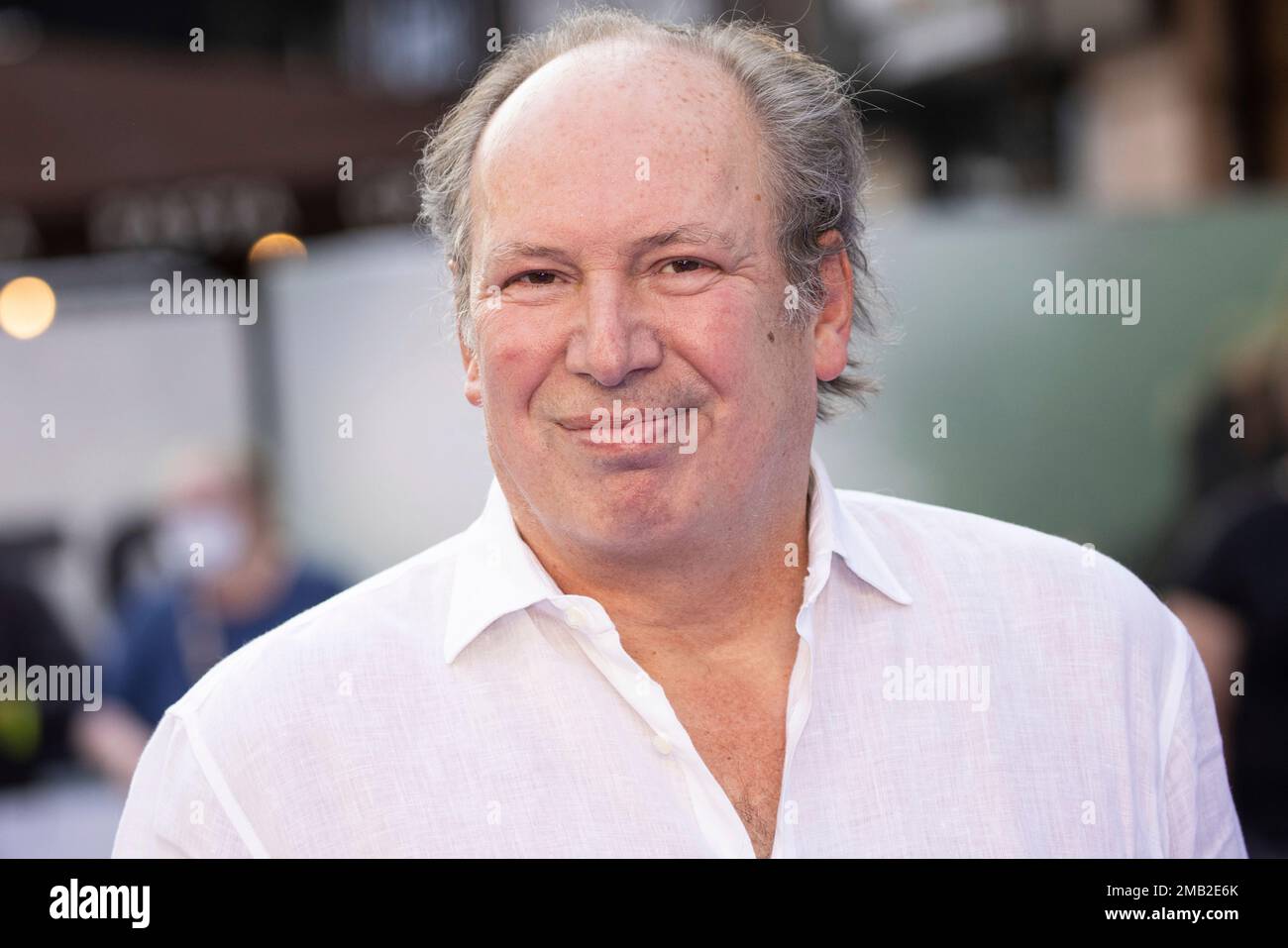 Hans Zimmer poses for photographers upon arrival for the screening of ...