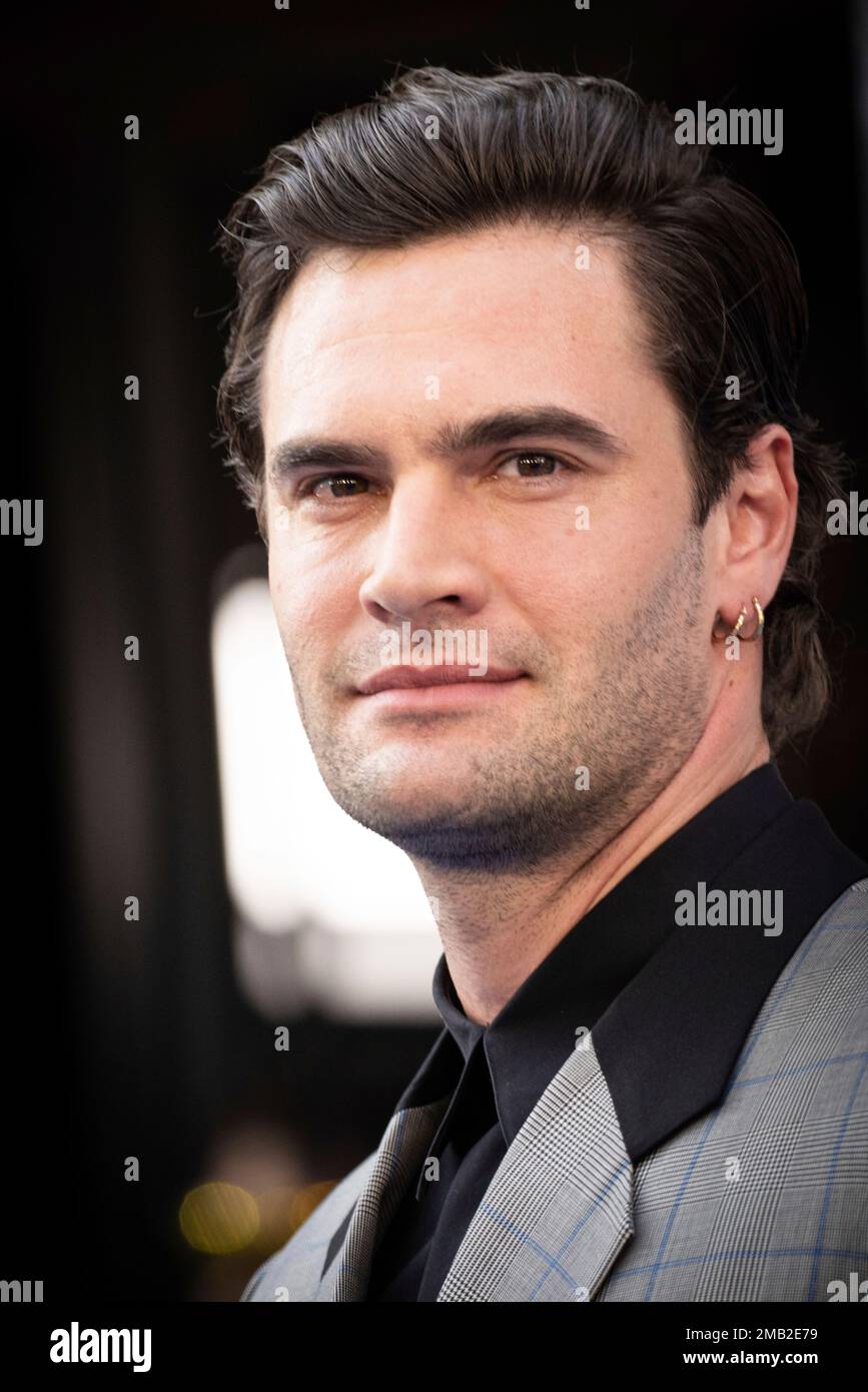 Tom Bateman poses for photographers upon arrival for the screening of ...