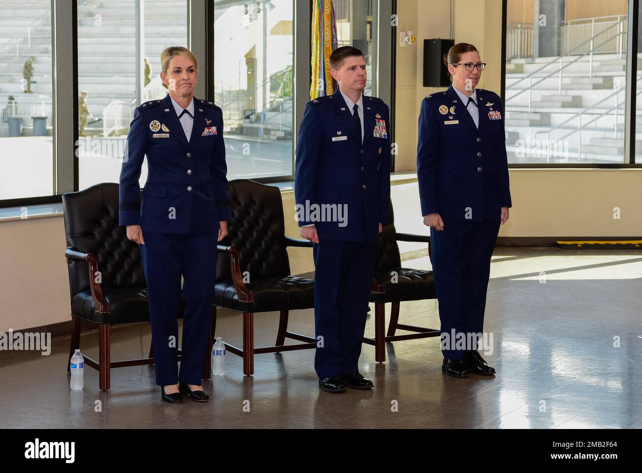 Maj. Gen. Michele Edmondson, Col. Rockie Wilson and Col. Lauren ...