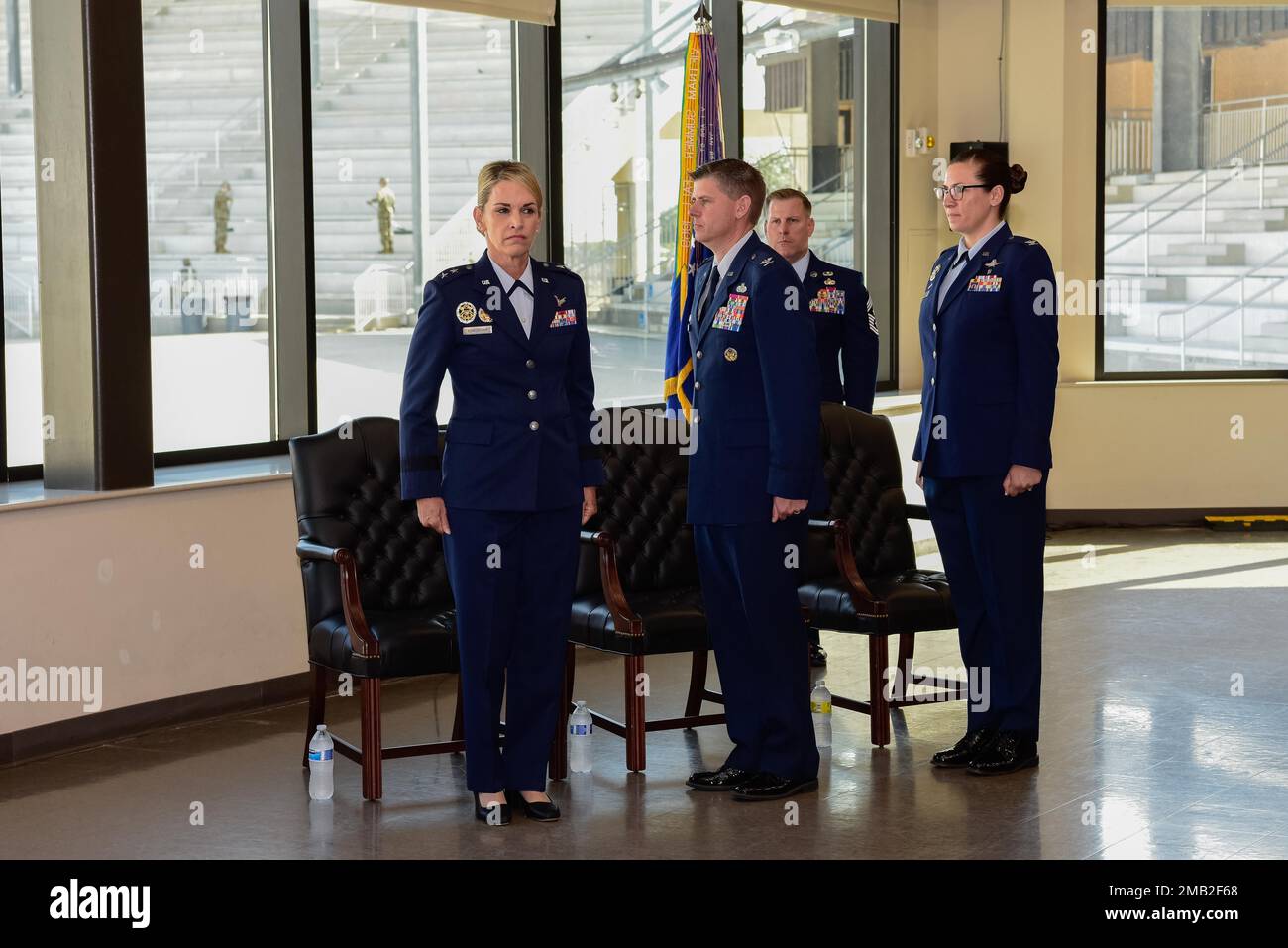 Maj. Gen. Michele Edmondson, Col. Rockie Wilson and Col. Lauren ...
