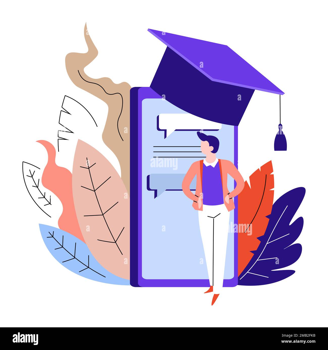 Male receiving degree hi-res stock photography and images - Alamy