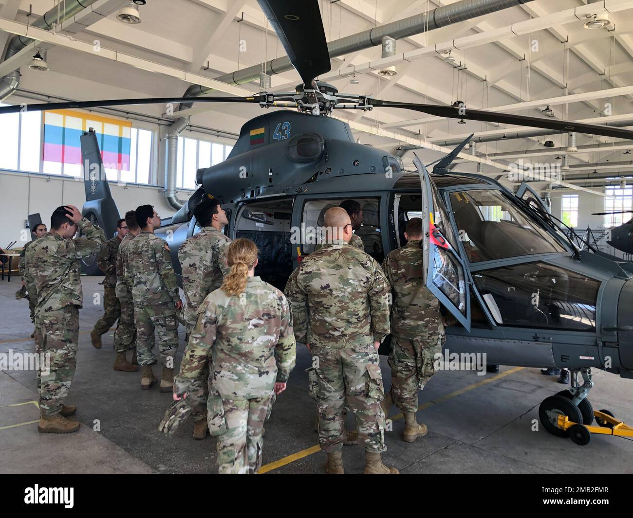 U.S. Army air defenders from the 5th Battalion, 4th Air Defense ...