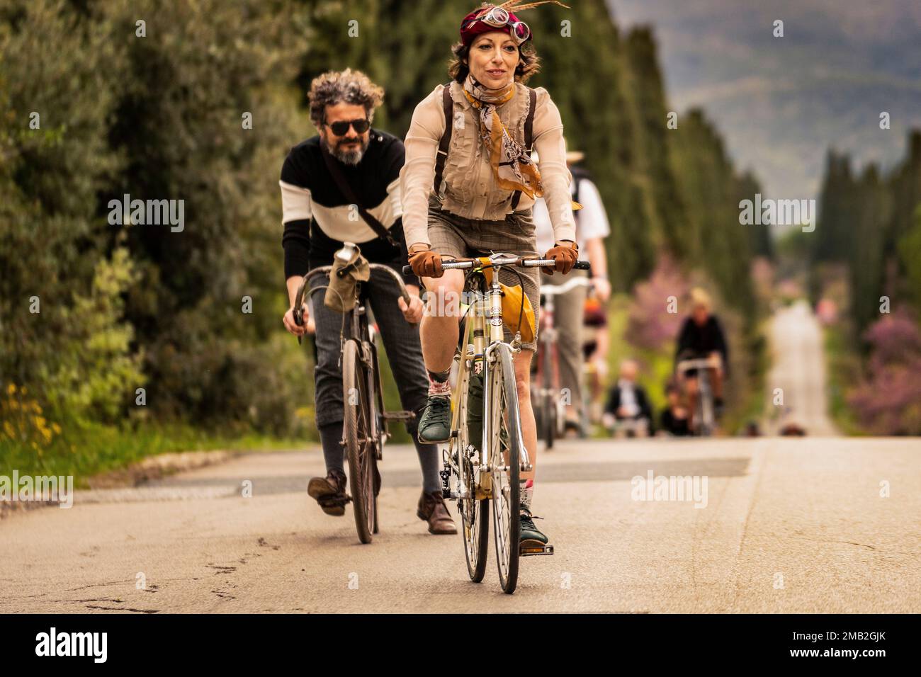 Tuscany - The Etrusca bycicle race is an historical bike ride leaving ...