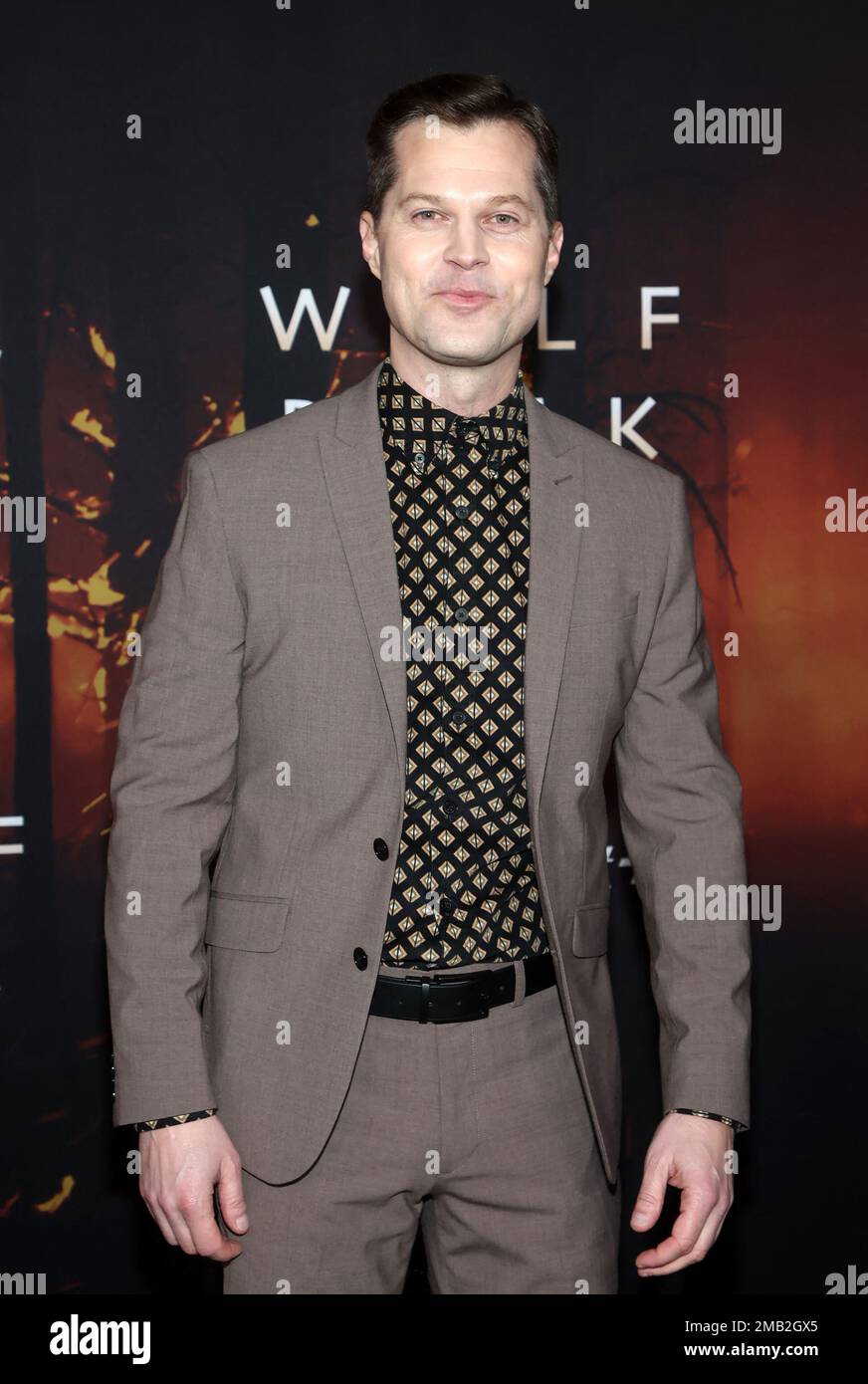 John Patrick Jordan, at Los Angeles Premiere Of Paramount+'s "Wolf Pack" at Harmony Gold in os ...