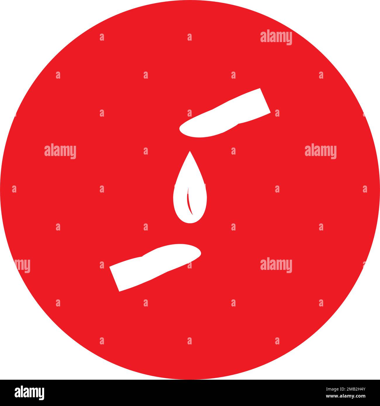 Blood ilustration logo hi-res stock photography and images - Alamy