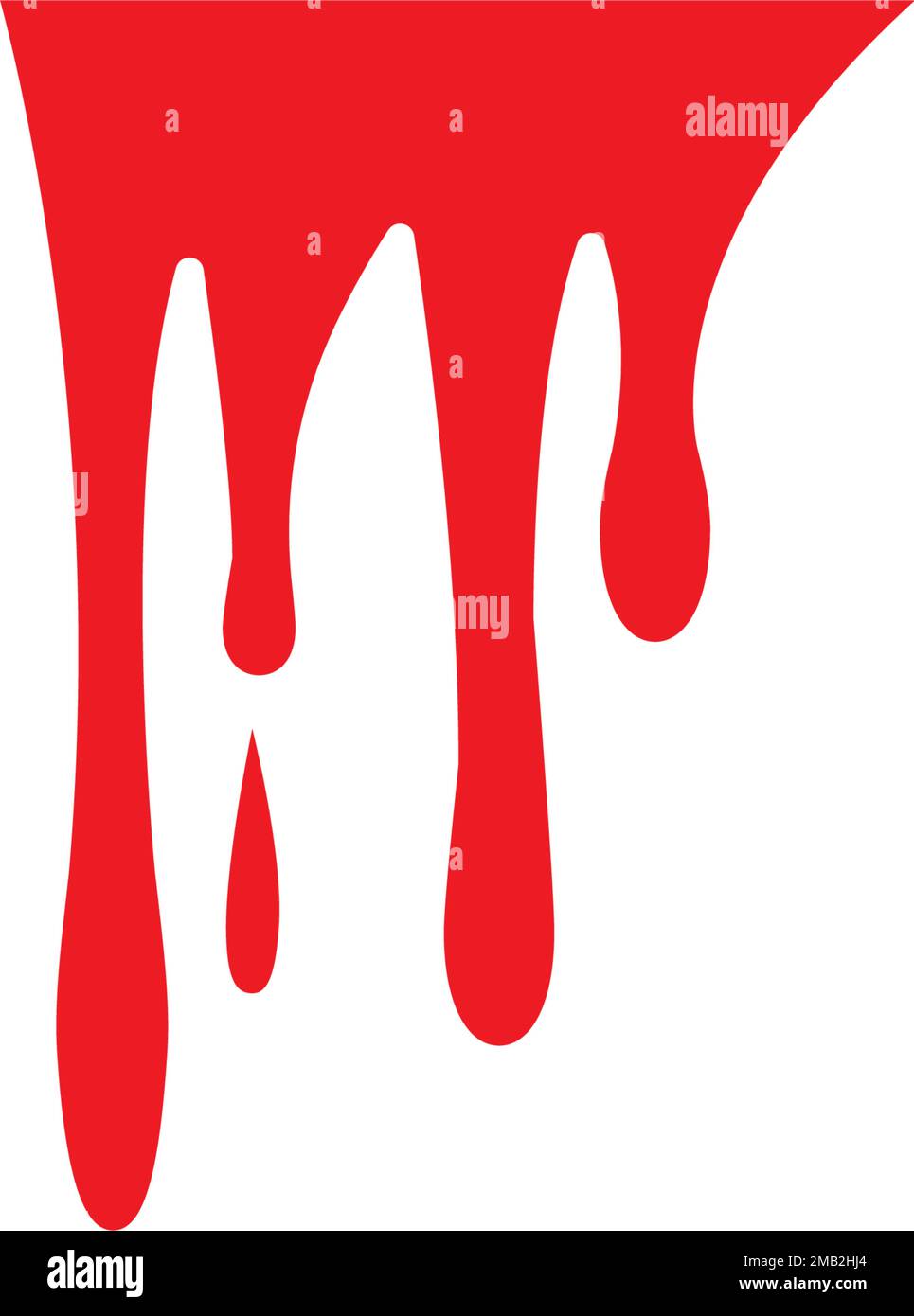 Blood ilustration logo vector template Stock Vector Image & Art - Alamy