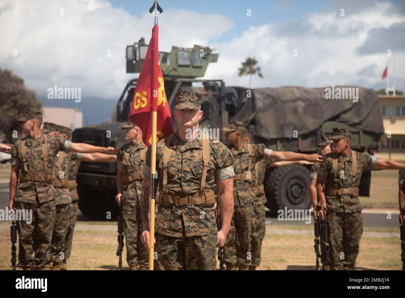 U.S. Marines with Combat Logistics Battalion 3 participate in the CLB-3 ...