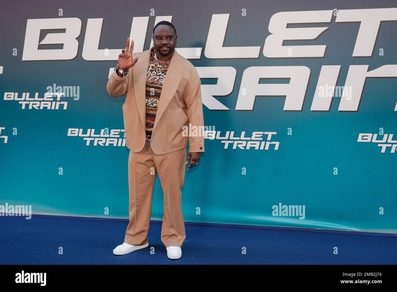 Brian Tyree Henry arrives for the premiere of the film 'Bullet Train ...