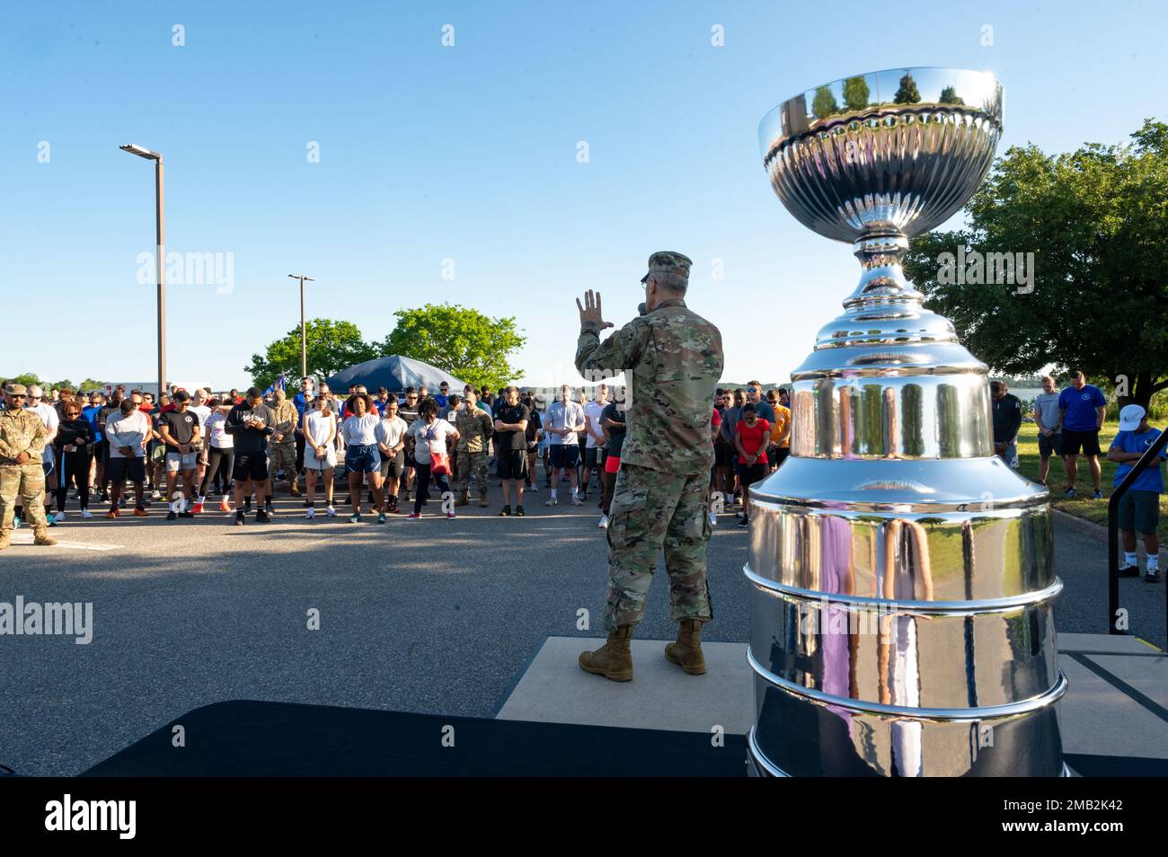 U.S. Air Force Lt. Col. Daniel Forman, 633d Air Base Wing deputy wing ...