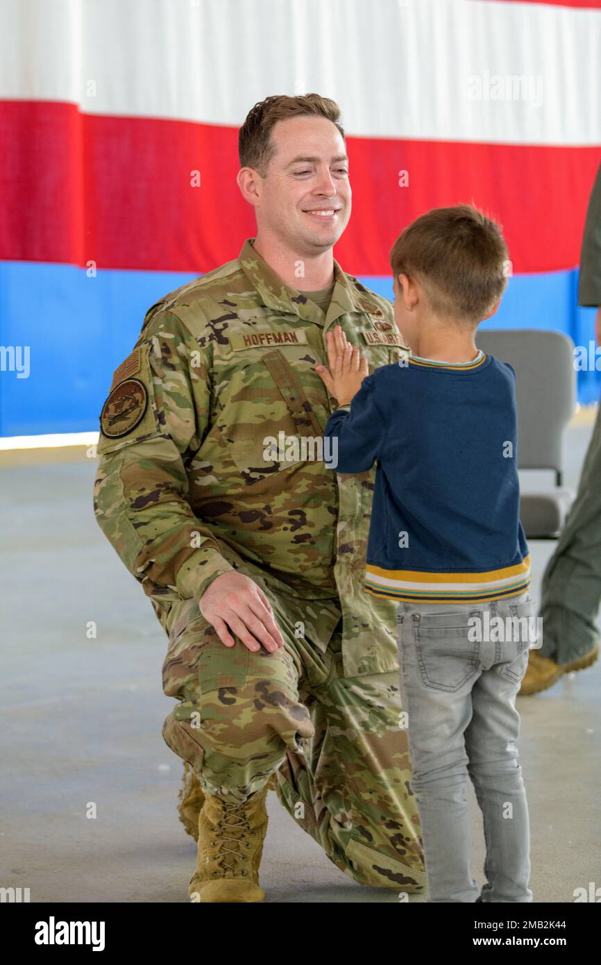 U.S. Air Force Capt. Benjamin Hoffman, executive officer for the 424th ...