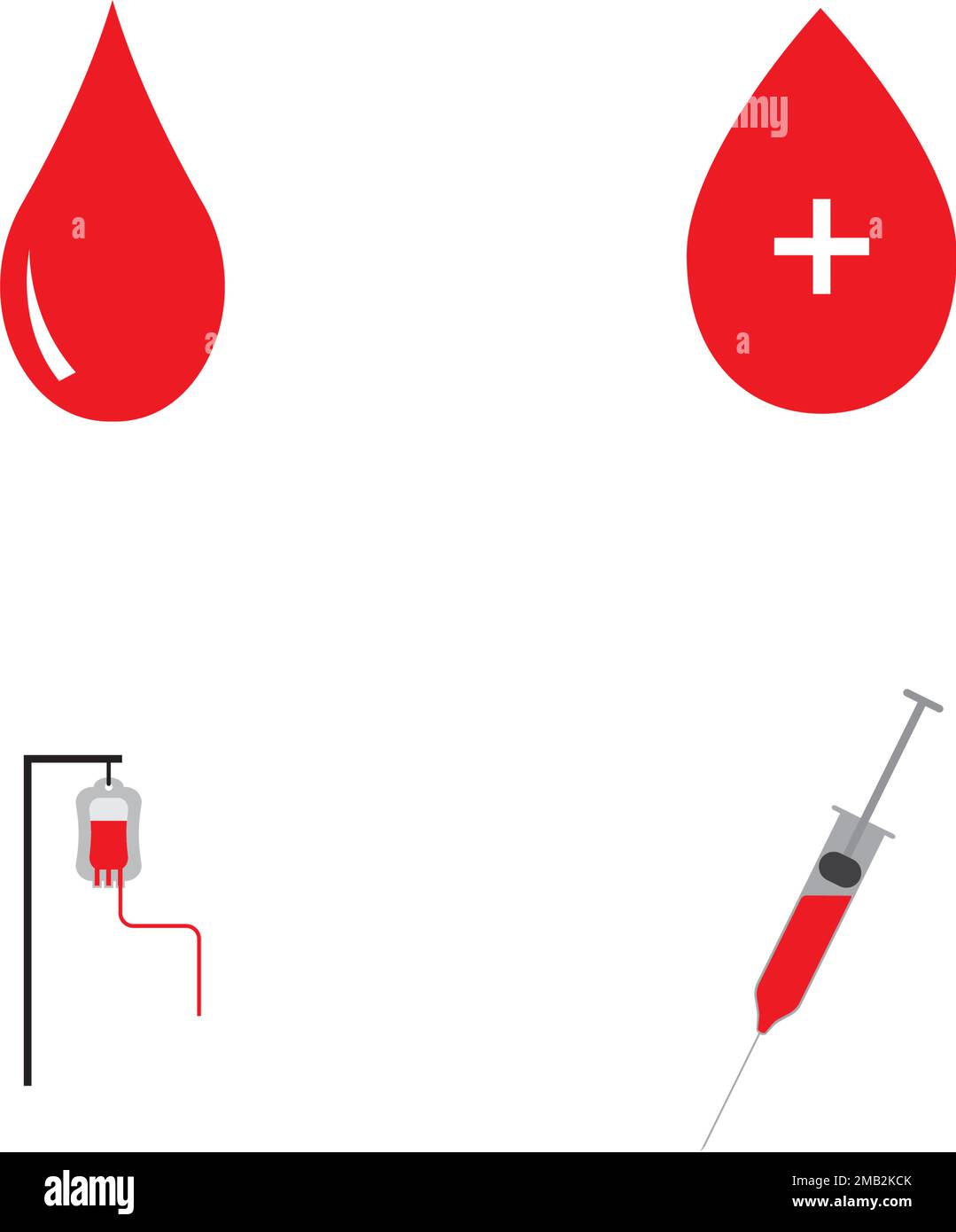 Blood ilustration logo vector template Stock Vector Image & Art - Alamy