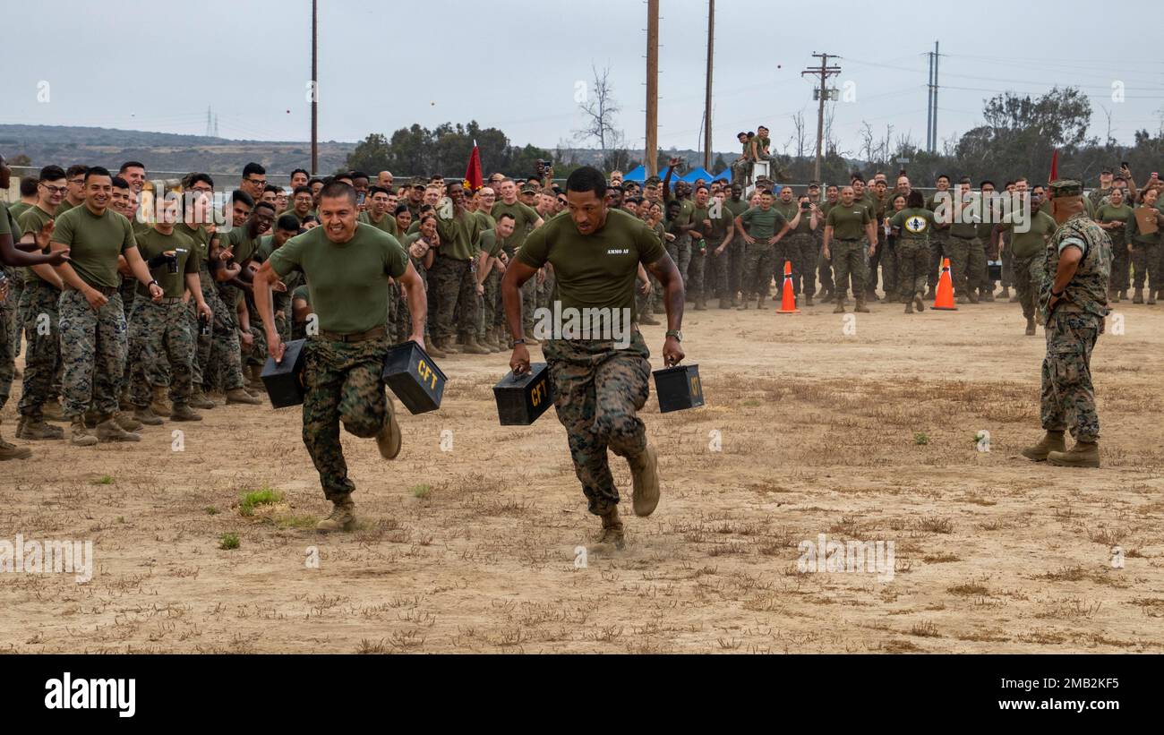 U.S. Marines and Sailors with 1st Supply Battalion, 1st Marine ...