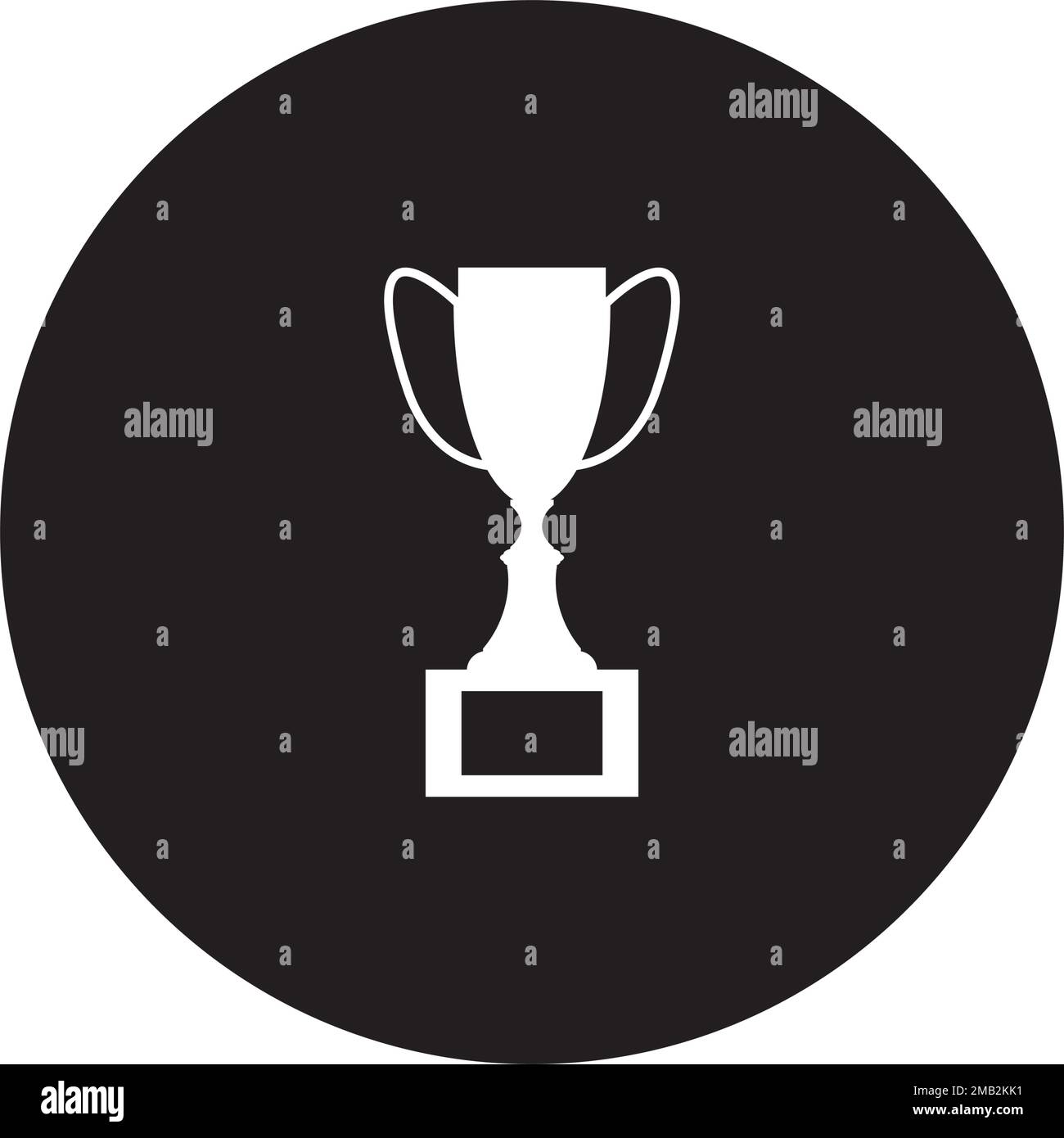 Trophy cup vector icon winner symbol Stock Vector Image & Art - Alamy